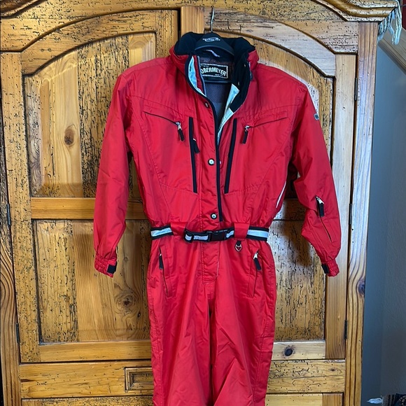 Obermeyer | Jackets & Coats | Womans Vintageretro One Piece Ski Suit ...